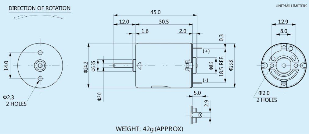 RE-280 Dc Motor